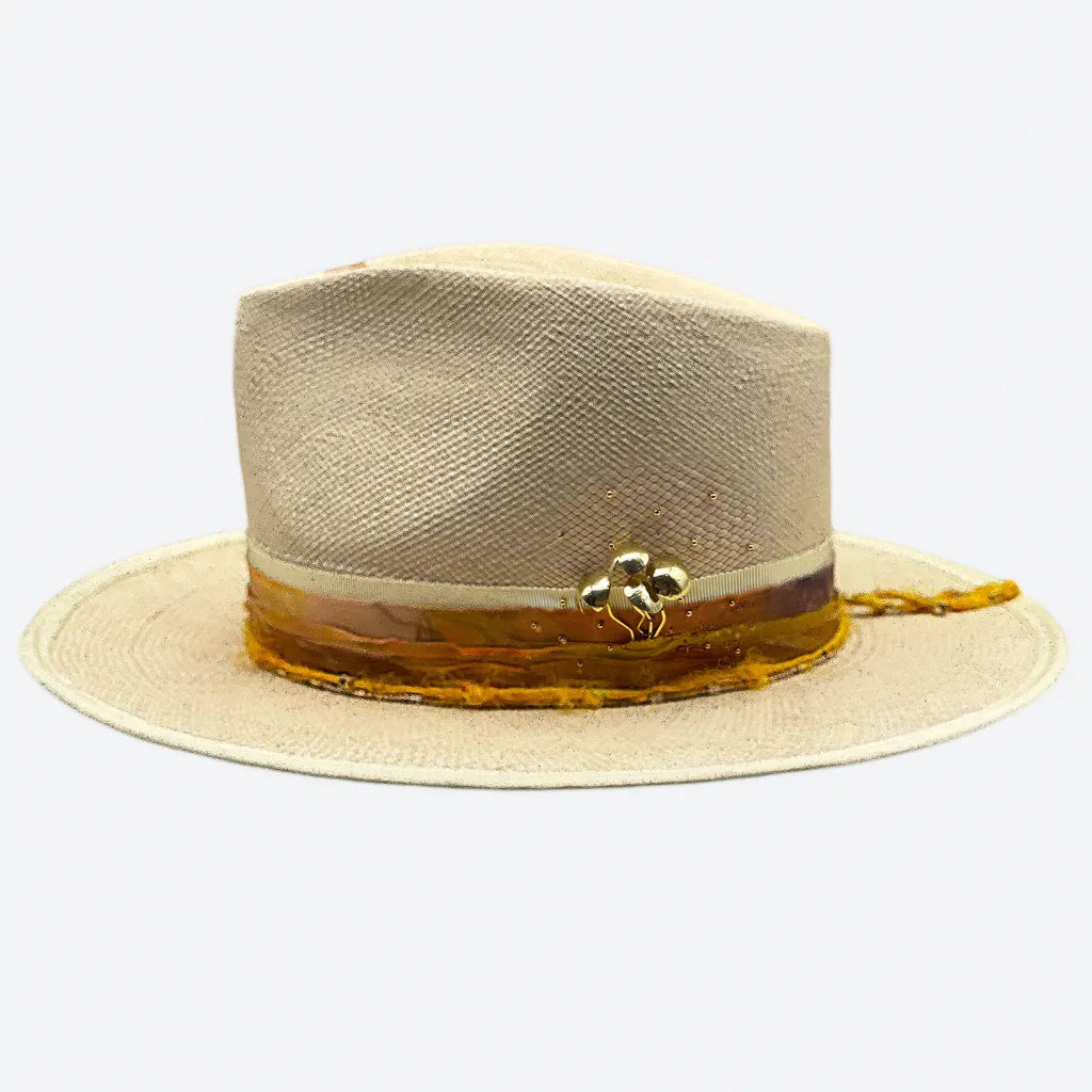 Pipa Fedora Straw Hat | Valeria Andino Hats